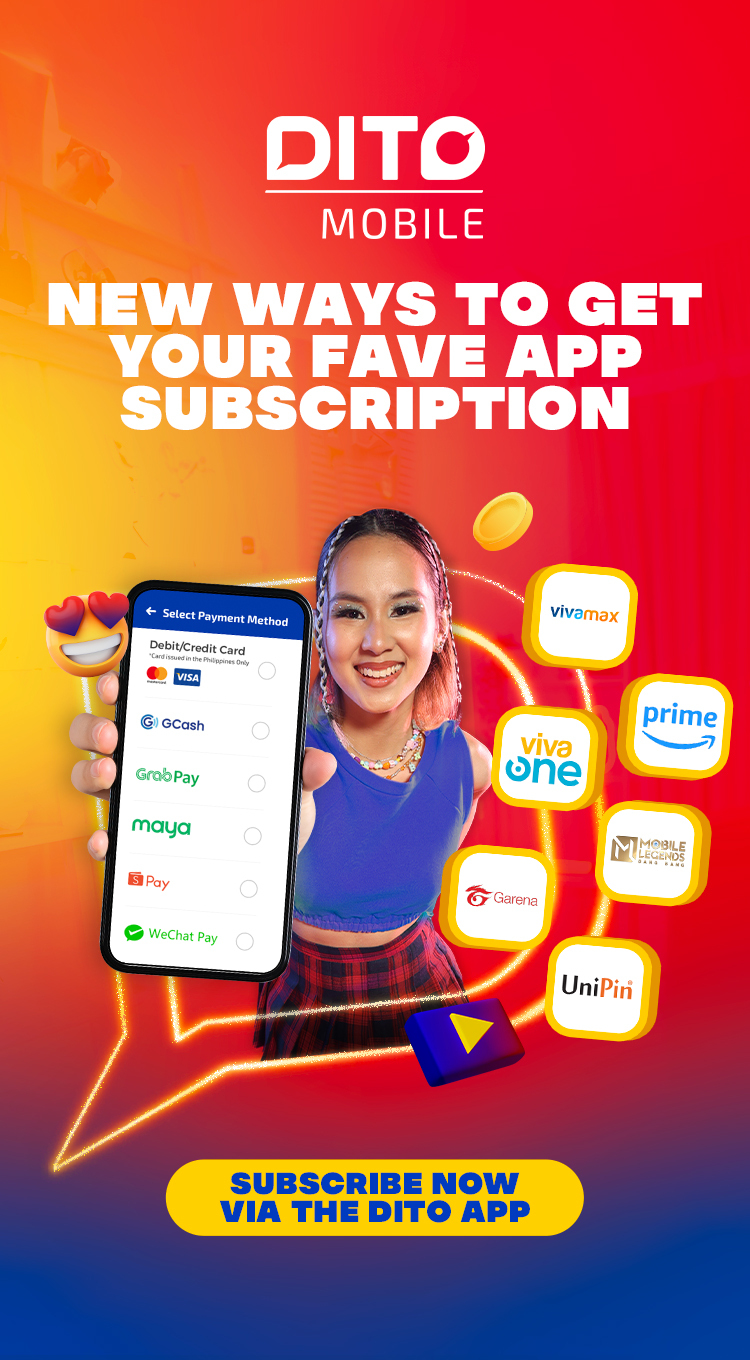 Third-Party Payment for DITO App Subscriptions